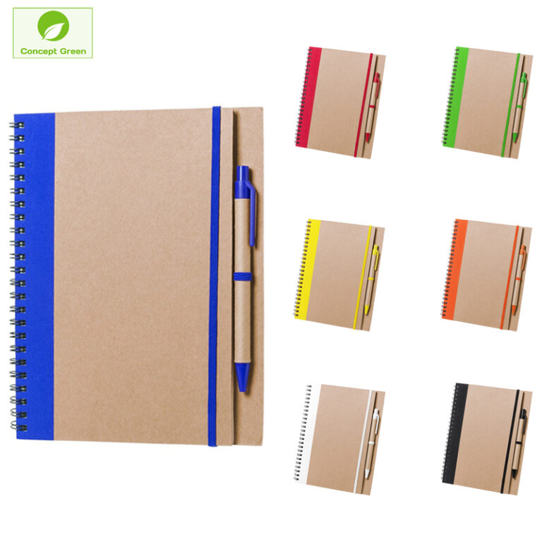Carnet de notes à spirale Carton Recyclé - Ecp objets